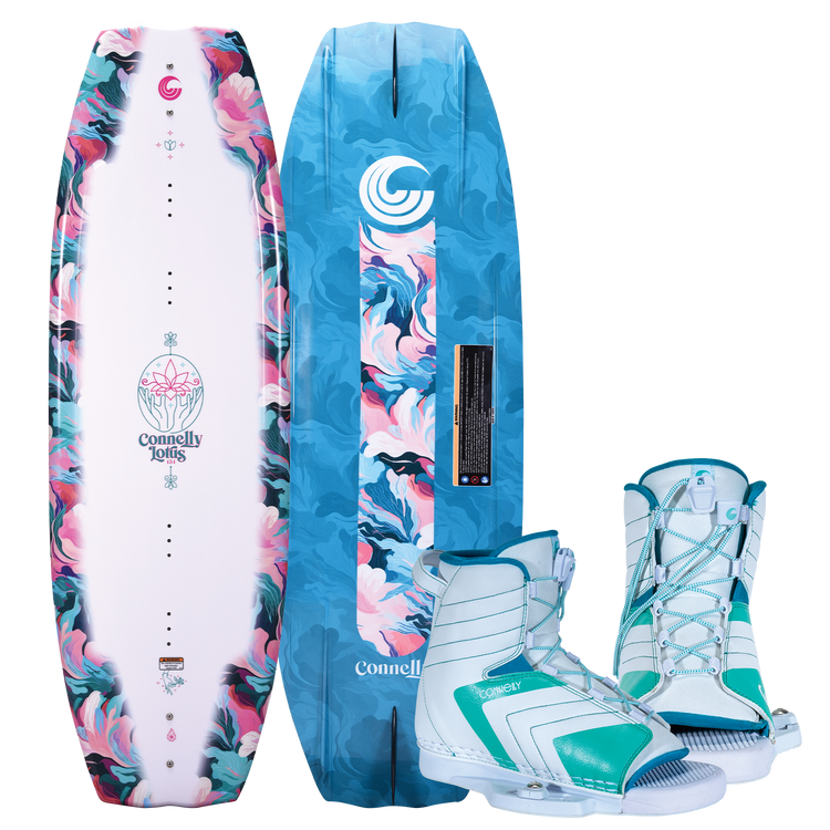 Connelly Lotus Wakeboard Package w/ Optima Bindings
